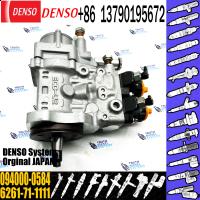 China 6D140 engine parts fuel injection pump 094000-0580 6261-71-1110 094000-0584 for sale