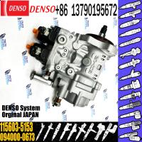 China High pressure fuel pump Diesel fuel pump 094000-0673 0940000673 115603-5153 for sale