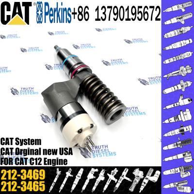 China diesel fuel injectors 212-3463 212-3469 10R-1258 153-7923 10R-0963 212-3462  208-9160 0R-9595 for Diesel C12 Engine for sale