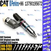 China Diesel engine fuel injector 249-0705 10R-3258 10R-2977 10R-6162 20R-2437 212-3462 10R-0961 excavator C11 C13 for sale