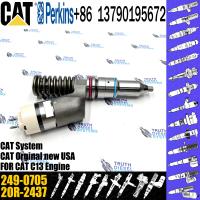 China Diesel engine fuel injector 249-0705 10R-3258 10R-2977 10R-6162 20R-2437 212-3462 10R-0961 excavator C11 C13 for sale