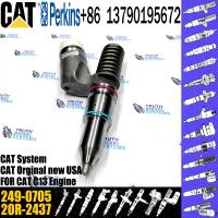 China Diesel engine fuel injector 249-0705 10R-3258 10R-2977 10R-6162 20R-2437 212-3462 10R-0961 excavator C11 C13 for sale