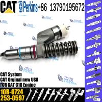China Common Rail Injector Fuel Injector 253-0616 253-0618 291-5911 10R-0724 For C15 C18 Excavator for sale