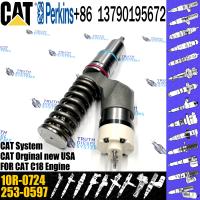 China Common Rail Injector Fuel Injector 253-0616 253-0618 291-5911 10R-0724 For C15 C18 Excavator for sale