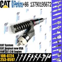 China Common Rail Injector Fuel Injector 253-0616 253-0618 291-5911 10R-0724 For C15 C18 Excavator for sale