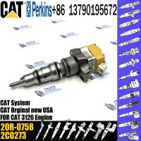 China common rail diesel fuel injectors 20R-0758 155-8723 20R-5392 10R-0781 156-8895 10R-9239 173-9268 162-9610 injector 3126 for sale