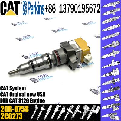 China common rail diesel fuel injectors 20R-0758 155-8723 20R-5392 10R-0781 156-8895 10R-9239 173-9268 162-9610 injector 3126 for sale