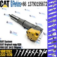 China Fuel Injector Common Rail Injector 156-3895 204-2467 232-1167 173-4059 10R1262 232-1183 For Engine 3412 for sale