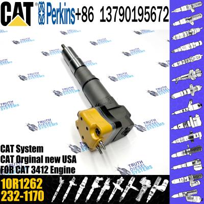 China Fuel Injector Common Rail Injector 156-3895 204-2467 232-1167 173-4059 10R1262 232-1183 For Engine 3412 for sale