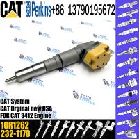 China Fuel Injector Common Rail Injector 156-3895 204-2467 232-1167 173-4059 10R1262 232-1183 For Engine 3412 for sale