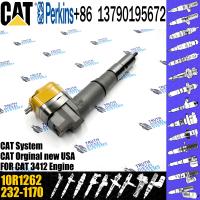China Fuel Injector Common Rail Injector 156-3895 204-2467 232-1167 173-4059 10R1262 232-1183 For Engine 3412 for sale