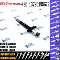 China High Quality diesel fuel injector 095000-5520 For TOYOTA HILUX 2KD-FTV 23670-0L010 for sale
