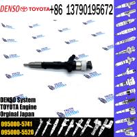China Common Rail Engine Accessories Diesel Injector 23670-30120 095000-5891 095000-5741 for sale