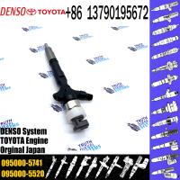 China Common Rail Engine Accessories Diesel Injector 23670-30120 095000-5891 095000-5741 for sale