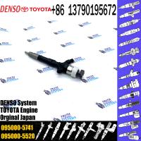 China Common Rail Engine Accessories Diesel Injector 23670-30120 095000-5891 095000-5741 for sale
