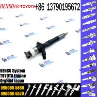China Fuel Injector 23670-30050 Diesel Common Rail For Toyota Engine Injector 095000-5880 for sale