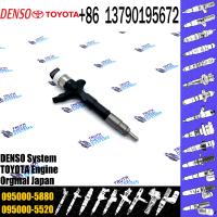 China Fuel Injector 23670-30050 Diesel Common Rail For Toyota Engine Injector 095000-5880 for sale