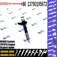 China Fuel Injector 23670-30050 Diesel Common Rail For Toyota Engine Injector 095000-5880 for sale
