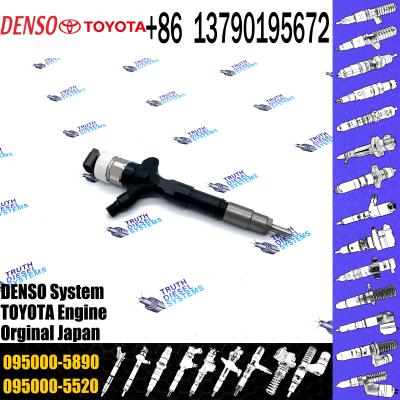 China 1KD-FTV Common Rail Fuel Nozzle Injector 095000-6180 095000-5890 For TOYOTA 23670-30080 for sale
