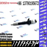 China Common Rail Injector 23670-30110 095000-6180 095000-5920 for Diesel Engine 1KD-FTV for sale