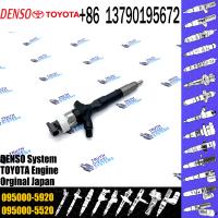 China Common Rail Injector 23670-30110 095000-6180 095000-5920 for Diesel Engine 1KD-FTV for sale