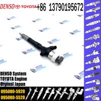 China Common Rail Injector 23670-30110 095000-6180 095000-5920 for Diesel Engine 1KD-FTV for sale