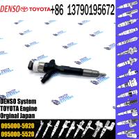 China Common Rail Injector 23670-30110 095000-6180 095000-5920 for Diesel Engine 1KD-FTV for sale