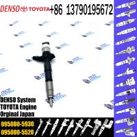 China Diesel fuel injector 095000-7760 095000-5930 095000-5931 095000-5660 23670-09060 23670-09061 for TOYOTA VIGO 2KD-HILUX/- for sale