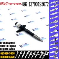 China Diesel fuel injector 095000-7760 095000-5930 095000-5931 095000-5660 23670-09060 23670-09061 for TOYOTA VIGO 2KD-HILUX/- for sale