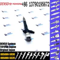 China Diesel fuel injector 095000-7760 095000-5930 095000-5931 095000-5660 23670-09060 23670-09061 for TOYOTA VIGO 2KD-HILUX/- for sale