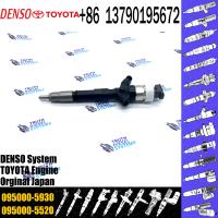 China Diesel fuel injector 095000-7760 095000-5930 095000-5931 095000-5660 23670-09060 23670-09061 for TOYOTA VIGO 2KD-HILUX/- for sale