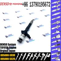 China Diesel fuel injector 095000-7760 095000-5930 095000-5931 095000-5660 23670-09060 23670-09061 for TOYOTA VIGO 2KD-HILUX/- for sale