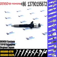 China 23670-39265 23670-30290 23670-39165 Genuine diesel fuel injector 095000-7810 0950007810 095000-7820 095000-7010 095000-6 for sale