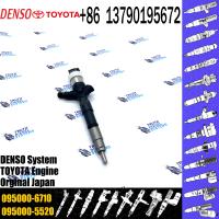 China 23670-39265 23670-30290 23670-39165 Genuine diesel fuel injector 095000-7810 0950007810 095000-7820 095000-7010 095000-6 for sale