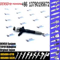 China 23670-39265 23670-30290 23670-39165 Genuine diesel fuel injector 095000-7810 0950007810 095000-7820 095000-7010 095000-6 for sale