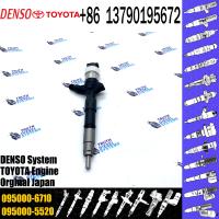 China 23670-39265 23670-30290 23670-39165 Genuine diesel fuel injector 095000-7810 0950007810 095000-7820 095000-7010 095000-6 for sale