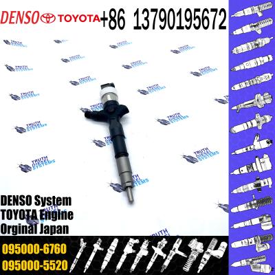 China Common Rail Engine Accessories Diesel Injector 23670-30310 23670-39285 095000-6760 for sale