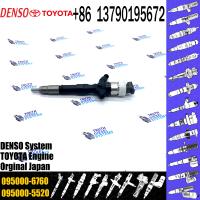 China Common Rail Engine Accessories Diesel Injector 23670-30310 23670-39285 095000-6760 for sale