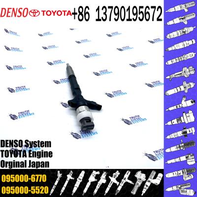 China 095000-6770 Diesel fuel injector 095000-6770 for Fuel Engine Nozzle DLLA150P966 Toyota Hiace 2.5 D4D HILUX 2KD-FTV for sale