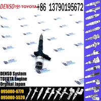 China 095000-6770 Diesel fuel injector 095000-6770 for Fuel Engine Nozzle DLLA150P966 Toyota Hiace 2.5 D4D HILUX 2KD-FTV for sale