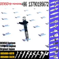 China Diesel Common Rail Injector Assembly 23670-39155 095000-6870 For TOY0TA 1KD-FTV Engine for sale