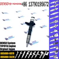 China Diesel Common Rail Injector Assembly 23670-39155 095000-6870 For TOY0TA 1KD-FTV Engine for sale