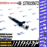 China Diesel Common Rail Injector Assembly 23670-39155 095000-6870 For TOY0TA 1KD-FTV Engine for sale