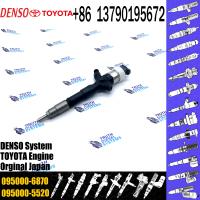 China Diesel Common Rail Injector Assembly 23670-39155 095000-6870 For TOY0TA 1KD-FTV Engine for sale