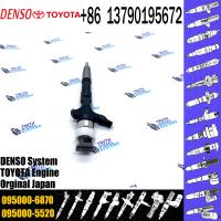 China Diesel Common Rail Injector Assembly 23670-39155 095000-6870 For TOY0TA 1KD-FTV Engine for sale
