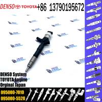China D-ENSO 095000-7010 23670-39165 original new Diesel Fuel Injector 095000-7010 For T-oyota Truck 2KD Engine for sale