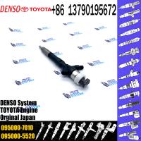 China D-ENSO 095000-7010 23670-39165 original new Diesel Fuel Injector 095000-7010 For T-oyota Truck 2KD Engine for sale