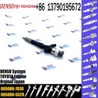 China Hot sale Fuel Injector 23670-39145 Common Rail Injetor 095000-7040 095000-7030 for TOYOTA VIGO 1KD 2KD for sale