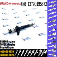 China Hot sale Fuel Injector 23670-39145 Common Rail Injetor 095000-7040 095000-7030 for TOYOTA VIGO 1KD 2KD for sale