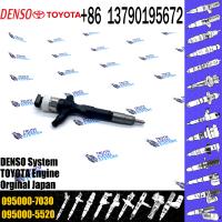 China Hot sale Fuel Injector 23670-39145 Common Rail Injetor 095000-7040 095000-7030 for TOYOTA VIGO 1KD 2KD for sale